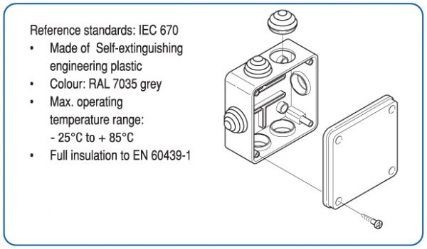 Scame Surface Box | Firstflex
